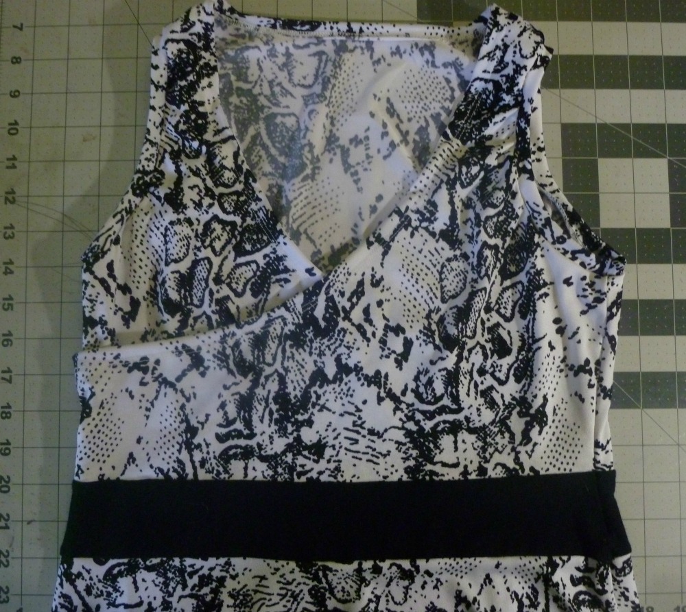 110 Creations: Sleeveless Willow Wrap Dress