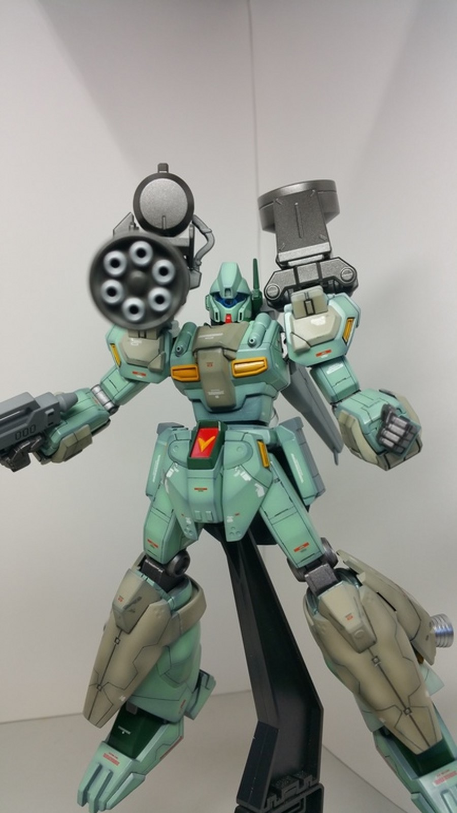 Custom Build: 1/144 RGM-89D Jegan Heavy Weapon