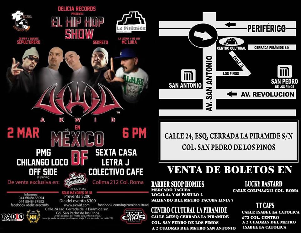 hip hop mexico RIFA TV: akwid mexico df