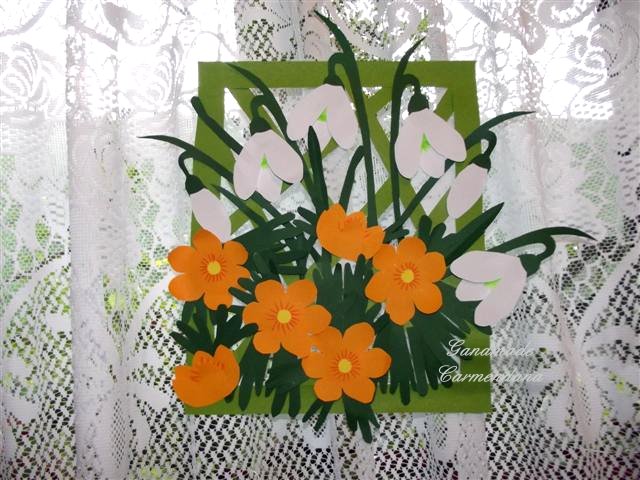 decoratiuni handmade: Decoratiune primavara