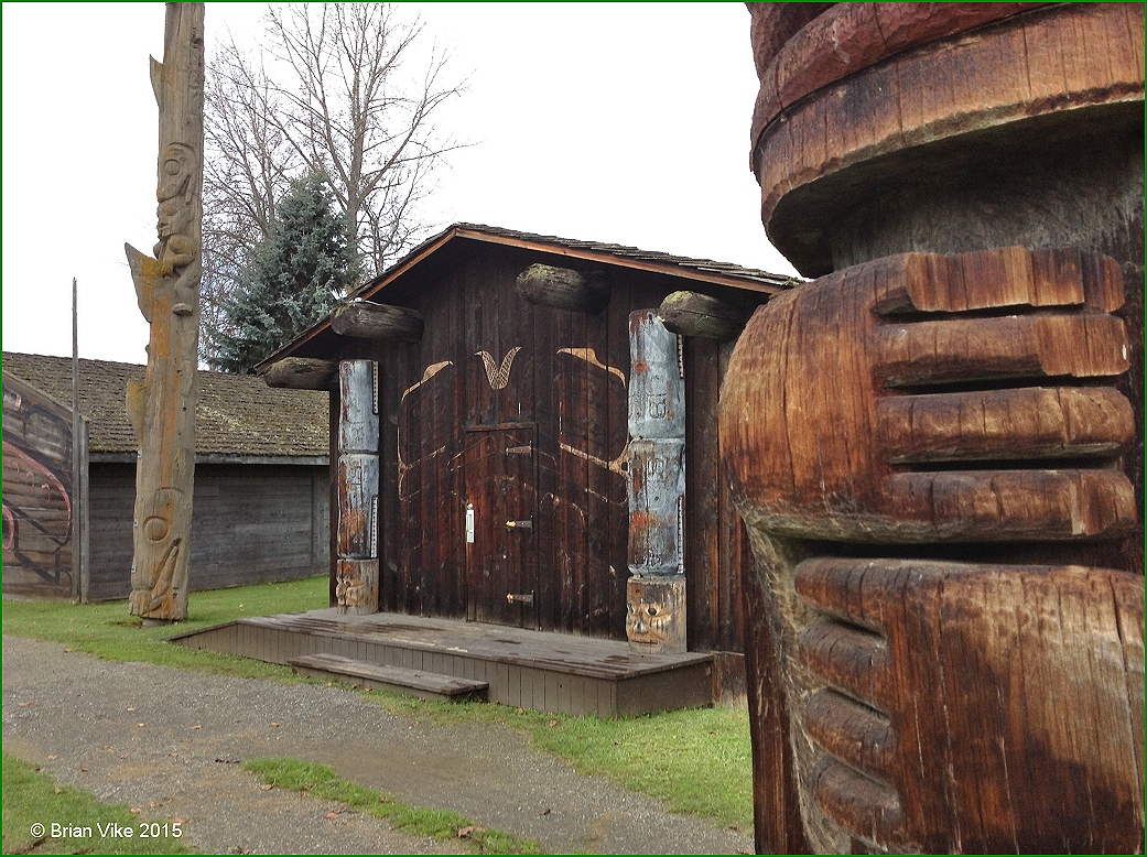Northern Interior British Columbia: The Ksan Historical Village Near ...