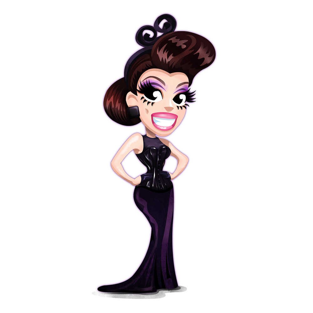 Tina Nawrocki - Art and Animation: Drag QUEENS - Bianca Del Rio