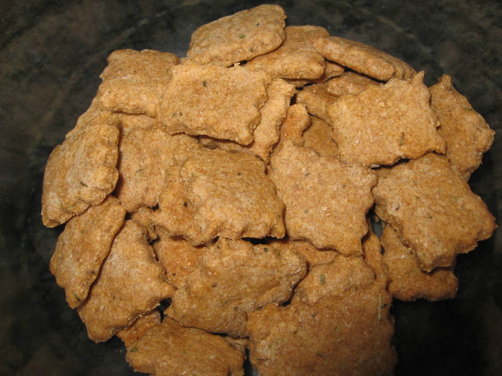 Don't Forget to Add the Love: Honey Whole Wheat Crackers