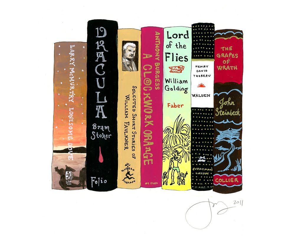 The Centered Librarian: Porttrait of a Bookshelf