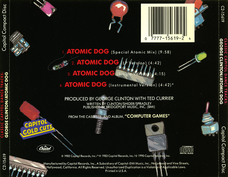 Promo, Import, Retail CD Singles & Albums: George Clinton - Atomic Dog ...