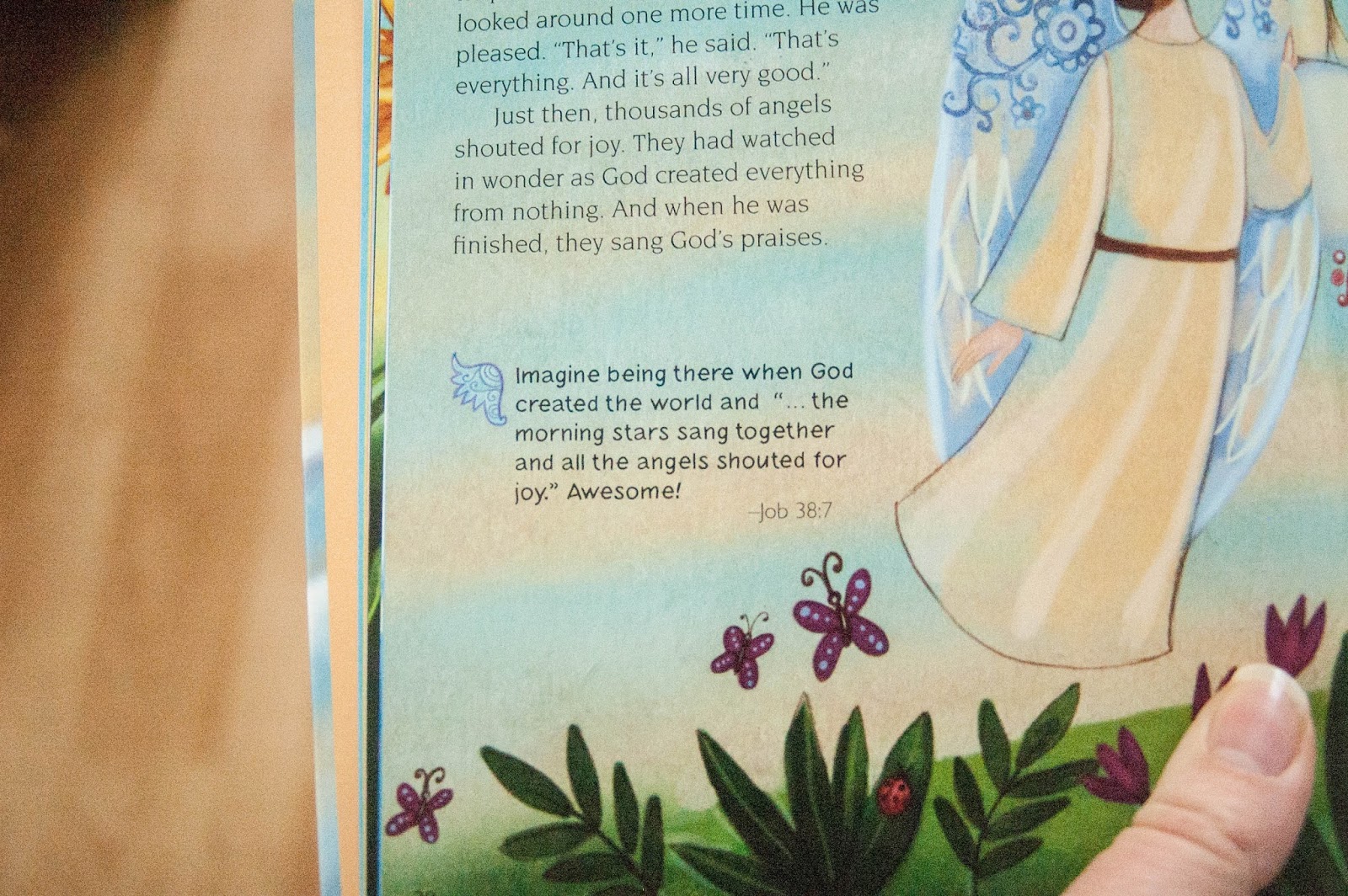 Mom with a Dandelion in Her Hair: Angels in the Bible Storybook {Review ...