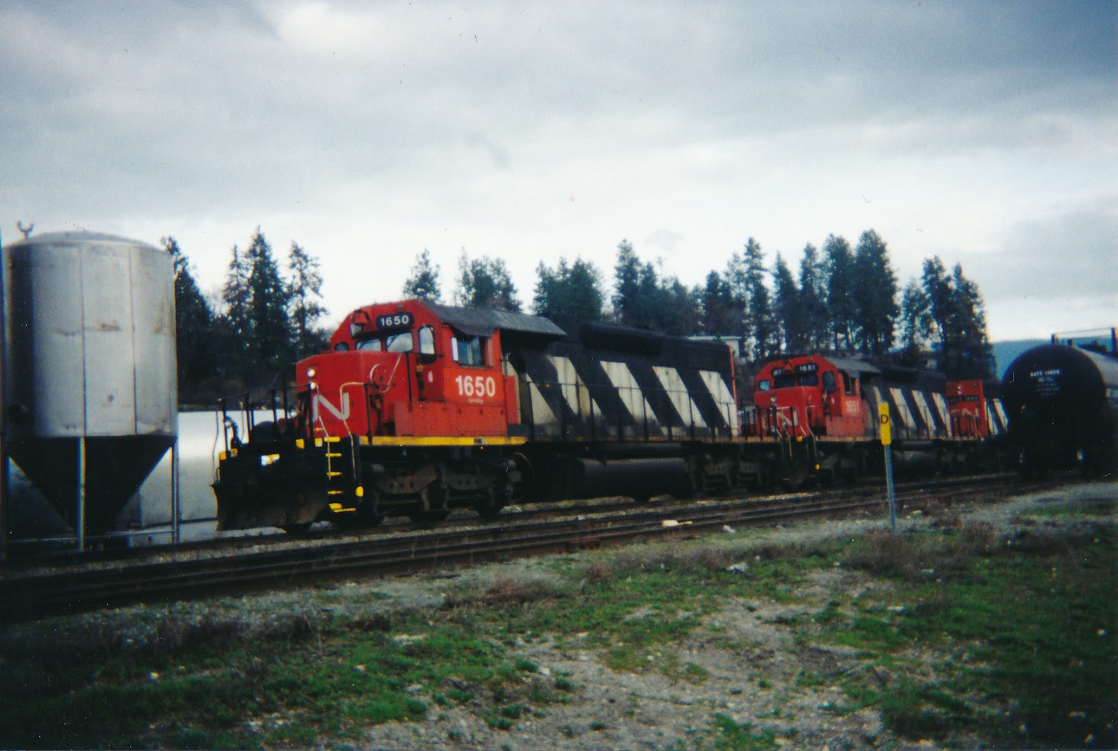 Railways of the Okanagan: CN Motive Power