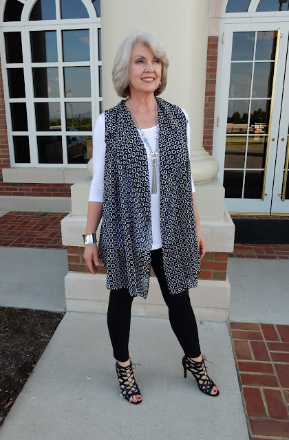 Fifty, not Frumpy: Covered Perfectly Vest and Tunic