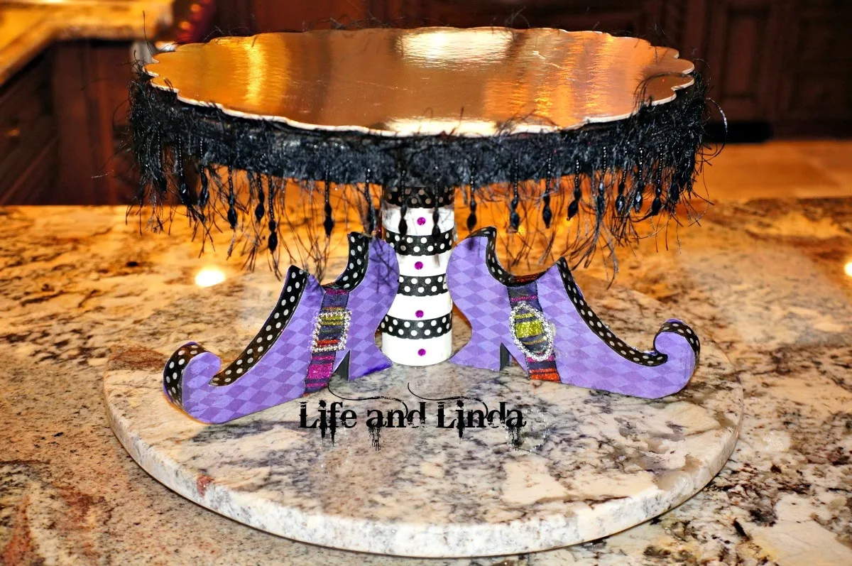 Witch Cake Stand | Life and Linda