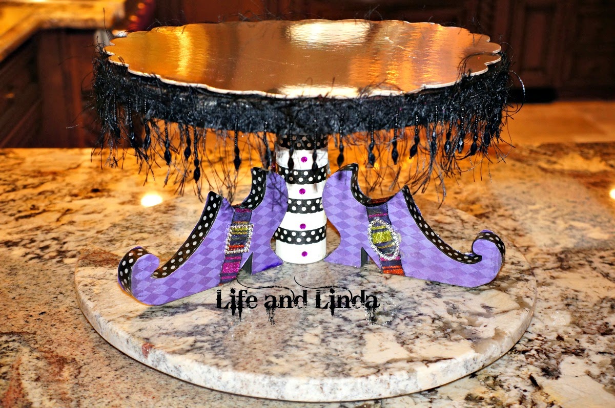 Witch Cake Stand | Life and Linda