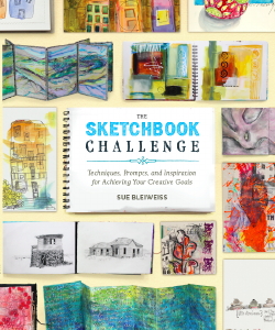collage journeys by Jane Davies: The Sketchbook Challenge Book
