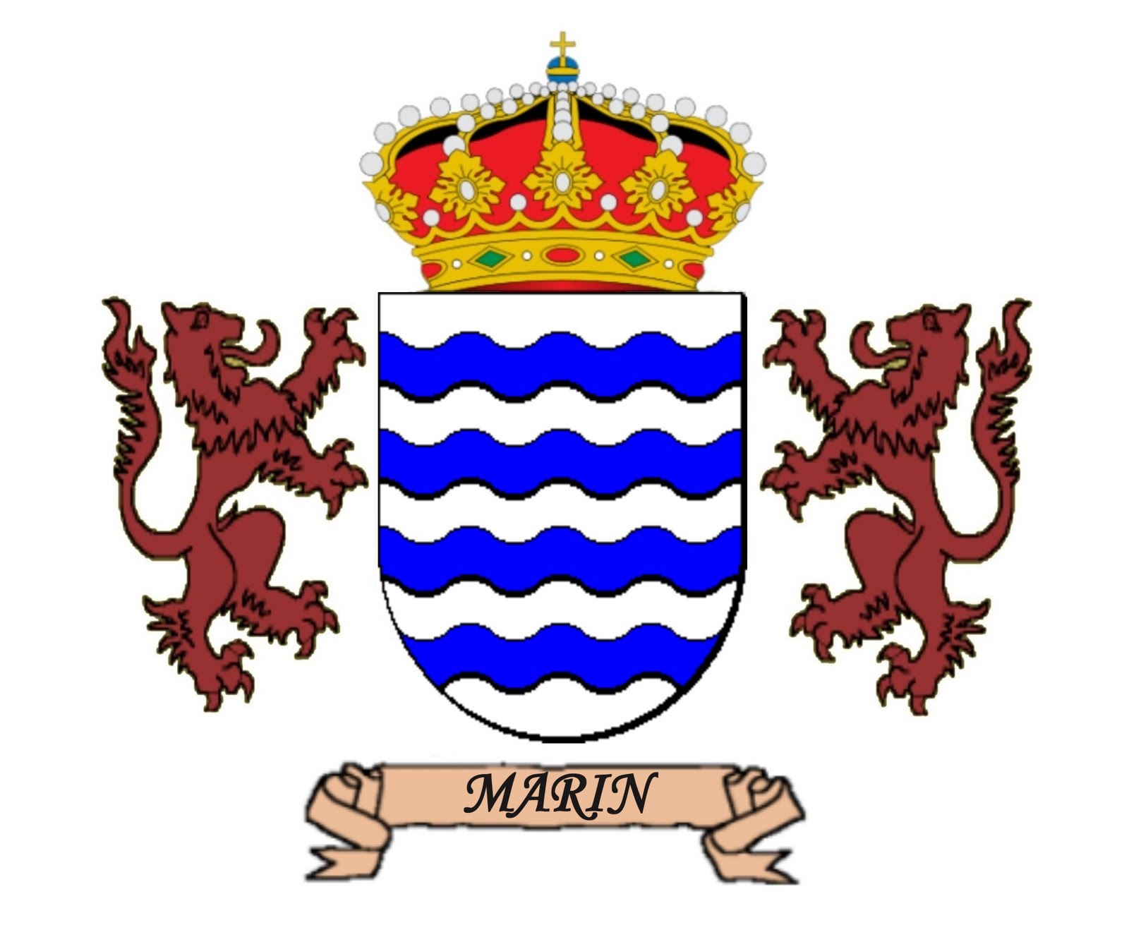 Apellidos y Escudos: Marín
