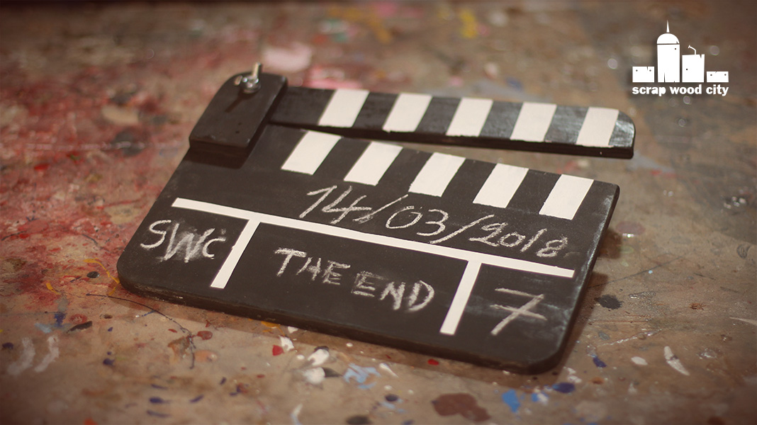 scrap wood city: How to make a DIY cinema clacket