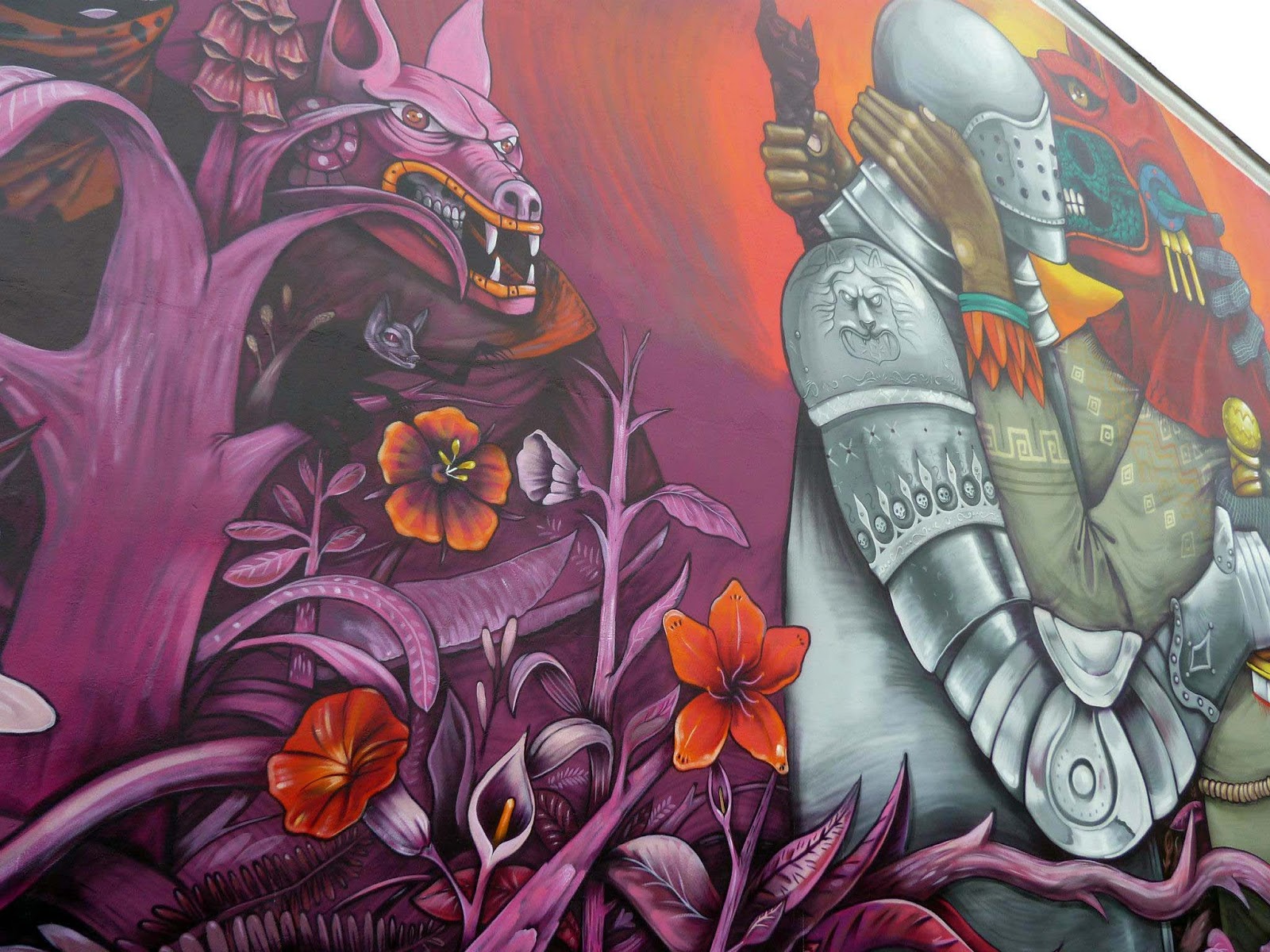 Saner New Mural In Fleury Les Aubrais, France – StreetArtNews