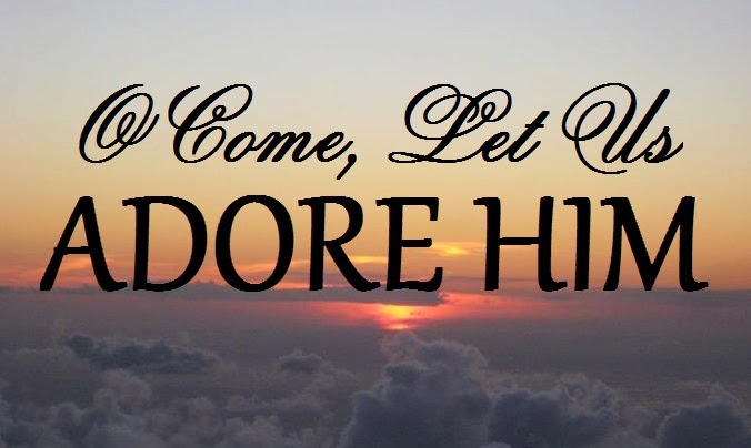 Jennifer's Blog: Let Us Adore Him!