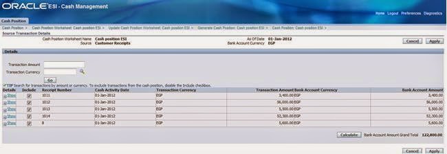 Oracle Applications: Oracle R12 Cash Management
