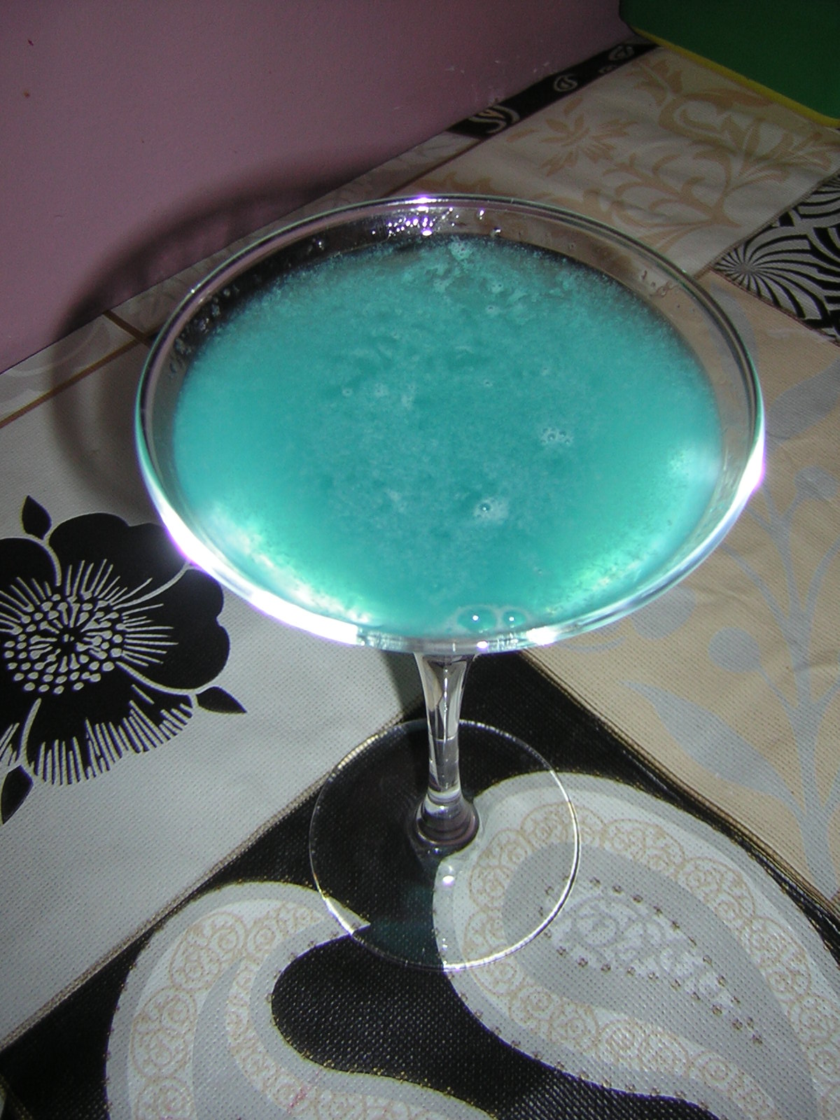 The Cocktailblog: Blue Daiquiri