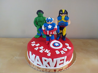 AP Cake : Bolo heróis da marvel..