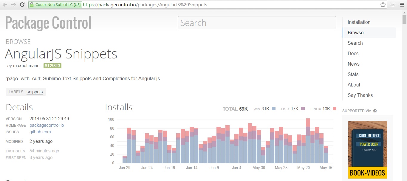 How to install Package in Sublime Text 3 to build AngularJS 2 Web Project - Top.Kullawattana