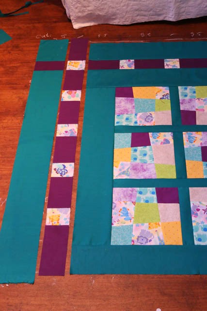 One Little Imp: Crazy Nine Patch Quilt