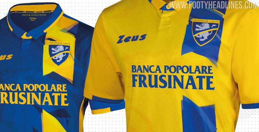 Frosinone Calcio 19-20 Home, Away & Third Kits Revealed - Footy Headlines
