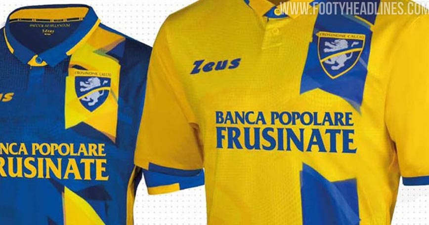 Frosinone Calcio 19-20 Home, Away & Third Kits Revealed - Footy Headlines