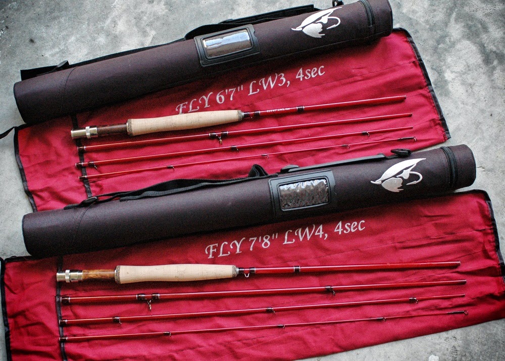 The Fiberglass Manifesto: G.C.O. Ruby River Fiberglass Fly Rods