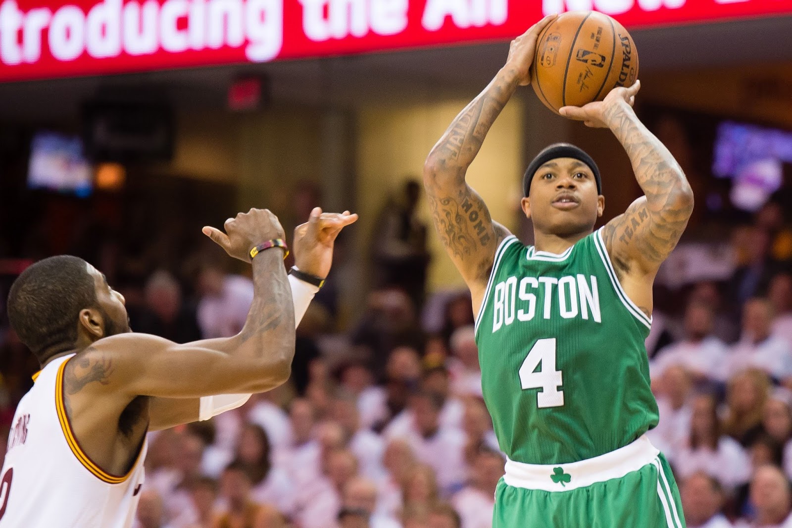 Isaiah Thomas wants to help carry Boston to its "next great team"