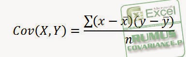 Rumus COVARIANCE.P | Kumpulan Rumus dan Fungsi Excel