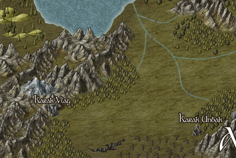 ExtraBushyBeards: Map of Azamar Ankor