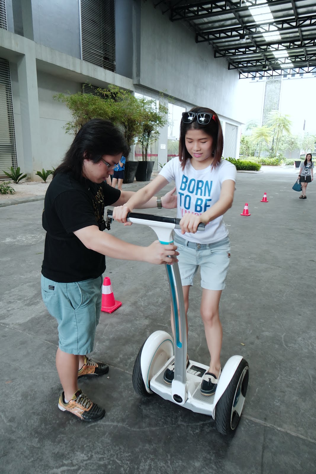 Ninebot, a futuristic Gyro balanced Transporter riding experience