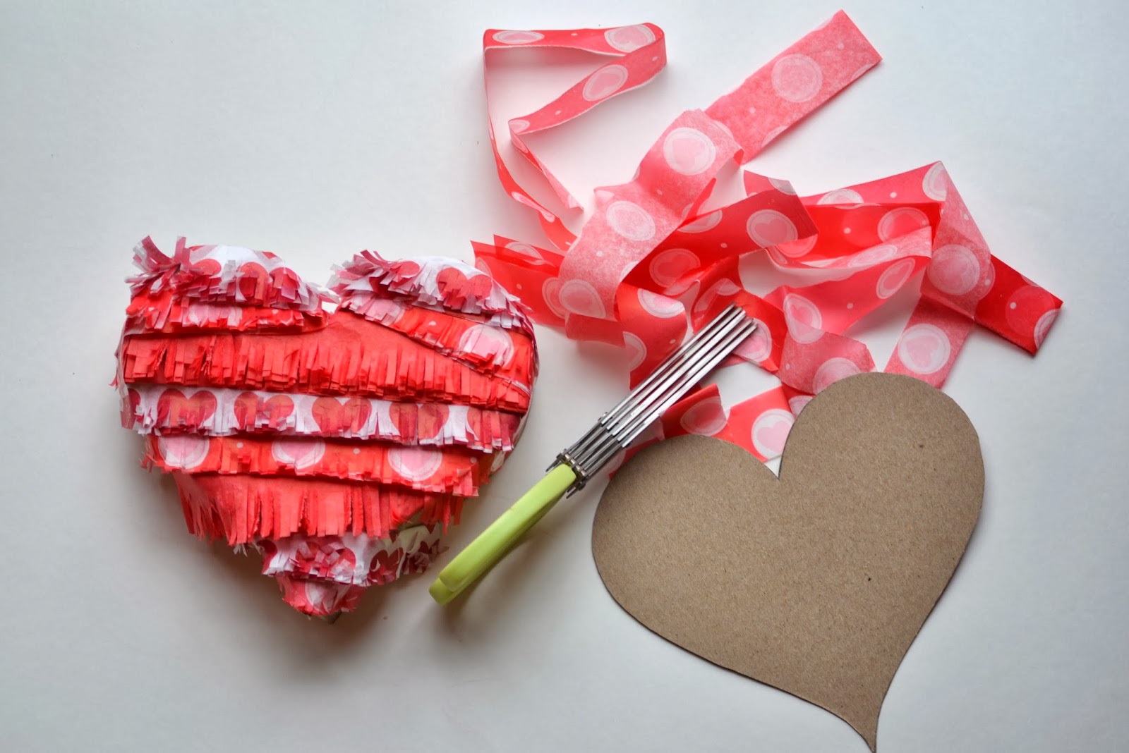 Julie Ann Events: Heart Shaped Pinata.