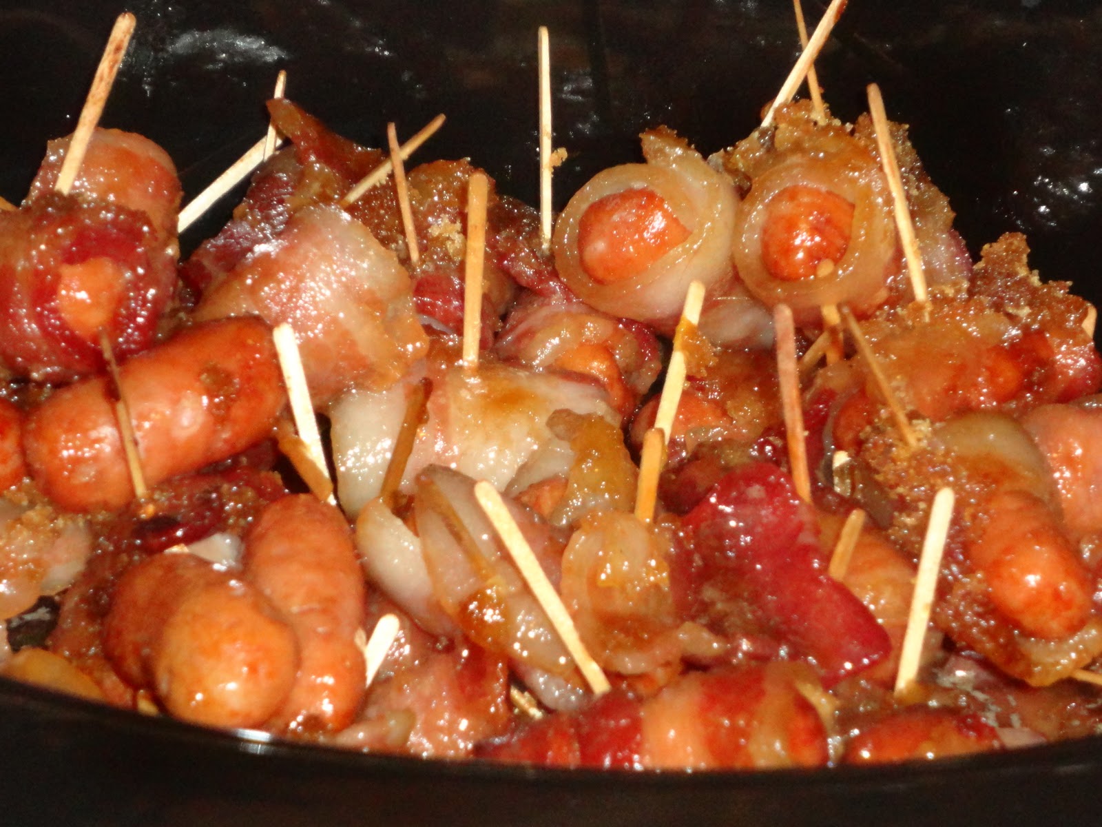 Wonder Woman I'm Not: Bacon Wrapped Weiners