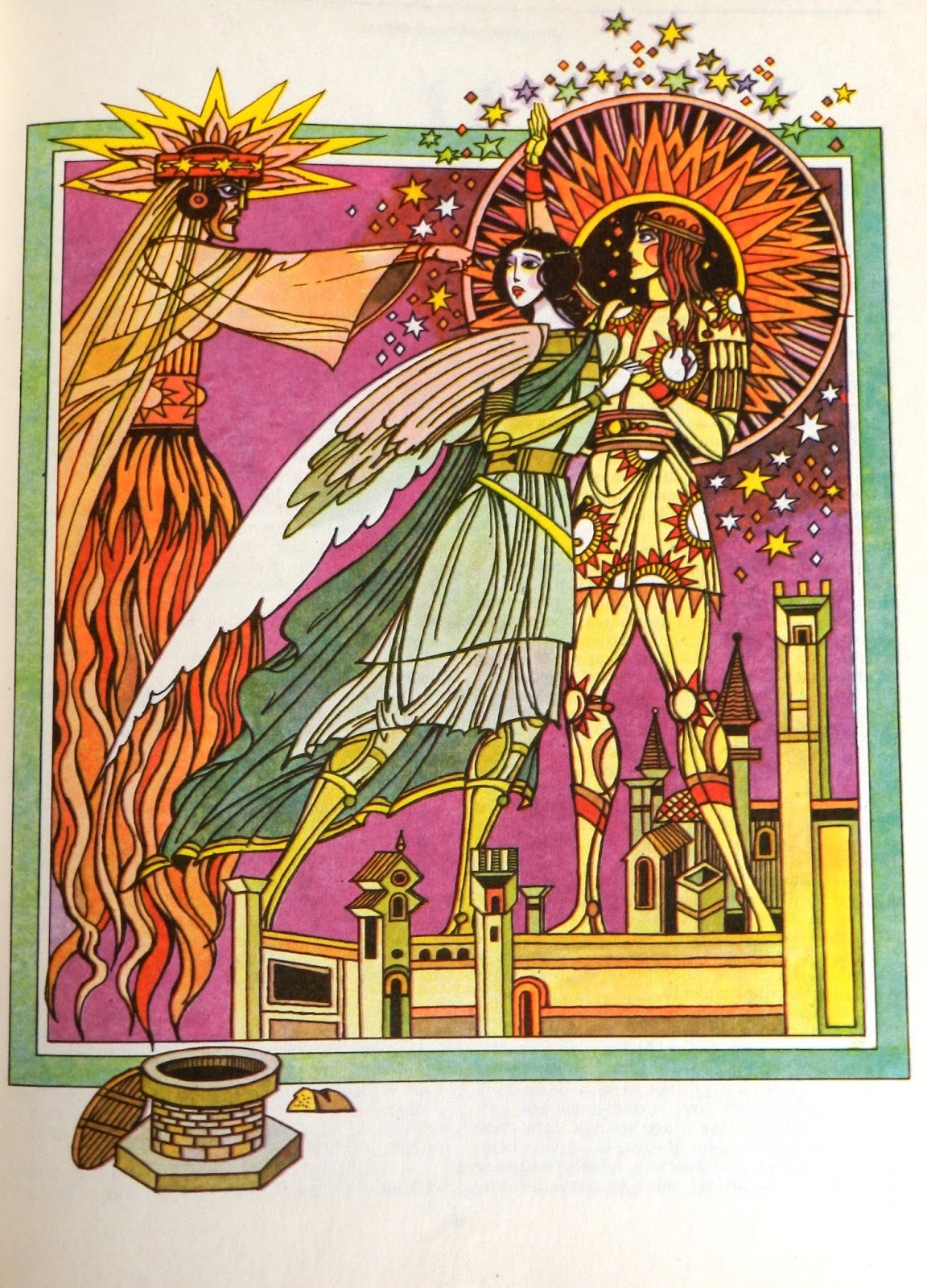 Anemone: Val Munteanu - Legende populare româneşti illustrations