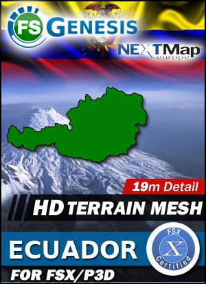 FSX P3D FS GENESIS NEXTMAP ECUADOR - Master Addons