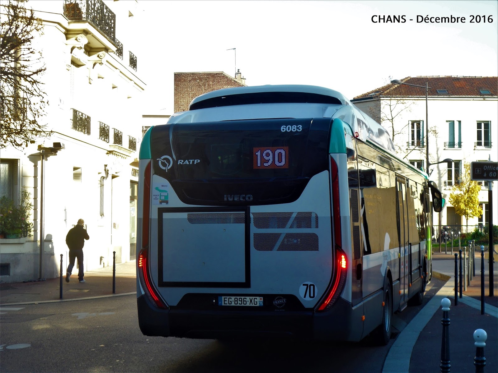 La ligne de bus RATP 190 (Fontenay-aux-Roses) rentre dans l'ère hybride
