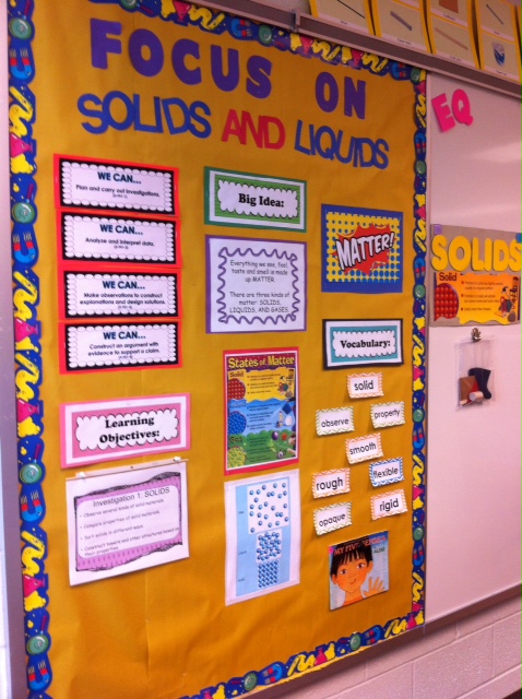 Mrs. Ross's Science Class: Focus Wall and Welcome Bunting