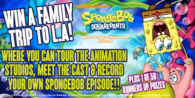 NickALive!: WIN A Epic Trip To LA With "The SpongeBob Movie: Sponge Out ...
