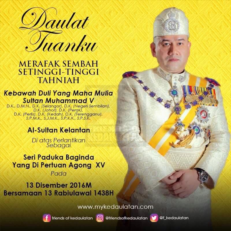 SUARA LENSA: DAULAT TUANKU