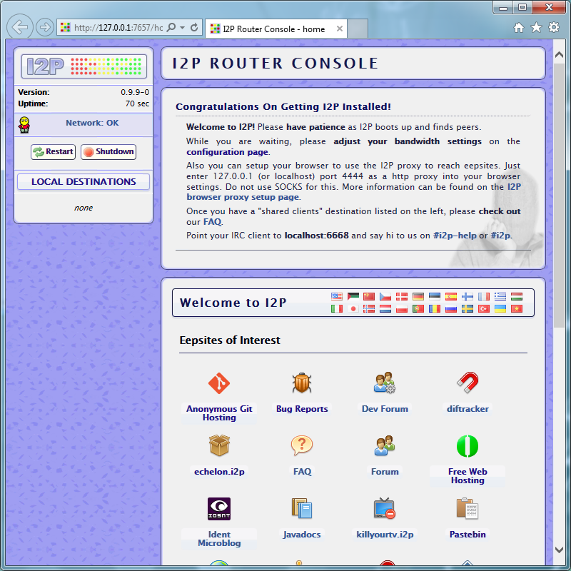 HABEMUS CURSO: Using Themarketplace.i2p..I2P Sites I