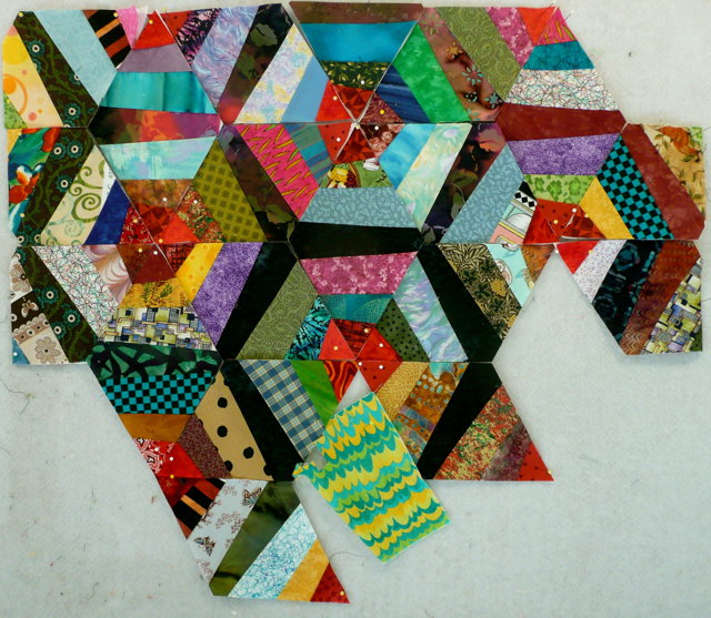 Nellie's Needles: Playing with Paper Piecing