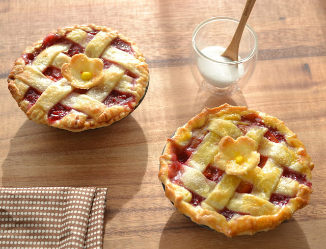 Raspberry & Aprium Mini Pies | Building Buttercream