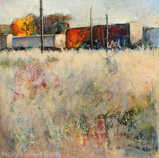 Contemporary Landscape Artists International: Trains,Abstract Landscape ...