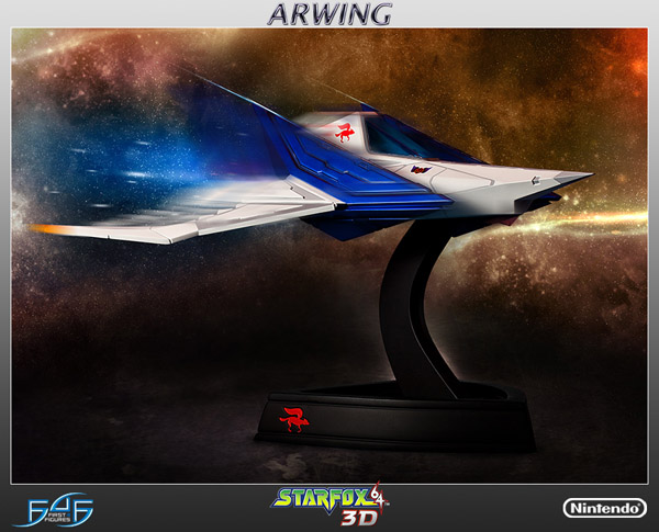 Star Fox 64 3D - Arwing (First 4 Figures)