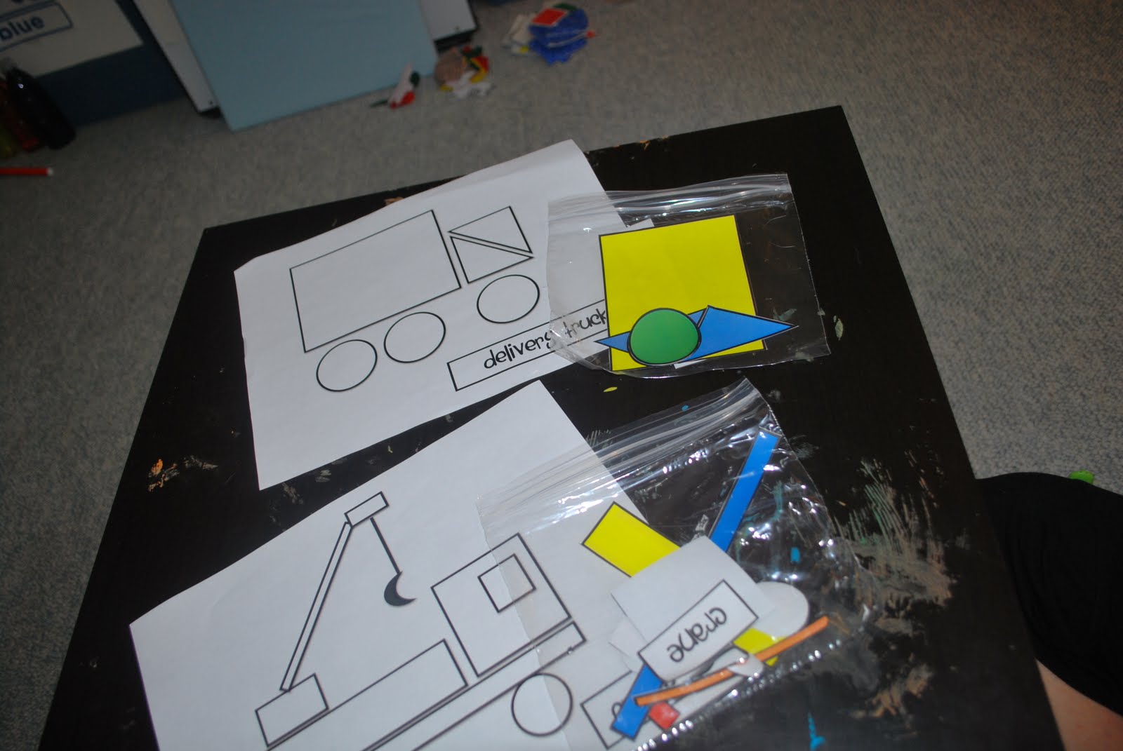 Pattern Puzzles- Truck Shapes