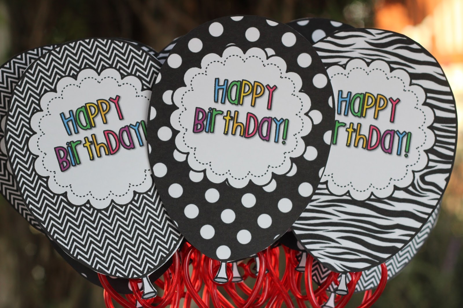 A View Into My Classroom: Birthday Balloons