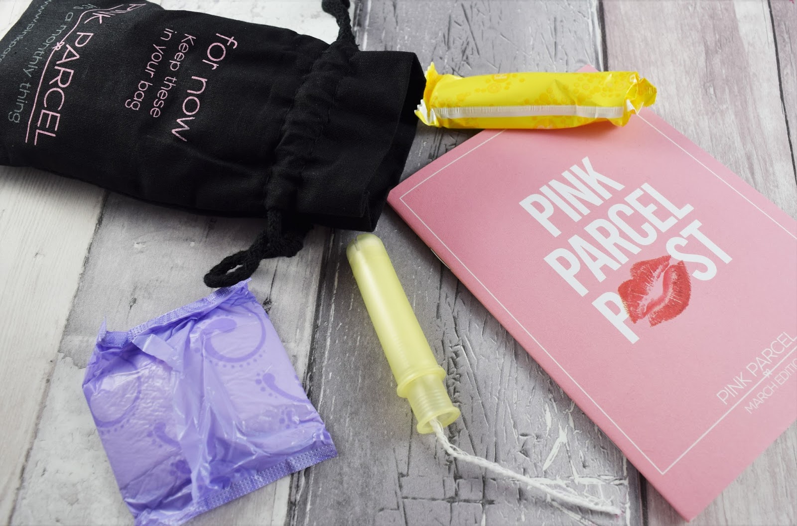 PINK PARCEL MARCH SUBSCRIPTION BOX - A Life With Frills