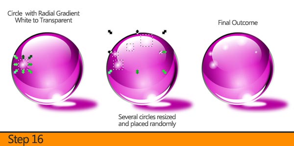 Glassy Shiny Sphere - Inkscape Tutorial | DSIGNOMATIC