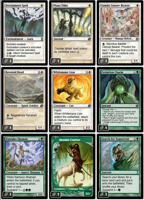 Magic the Gathering Adventures: Flashback Draft Time Spiral Block