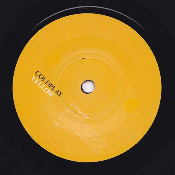 OMISSO RECORDS: Coldplay - EP Single Yellow - Vinil Importado